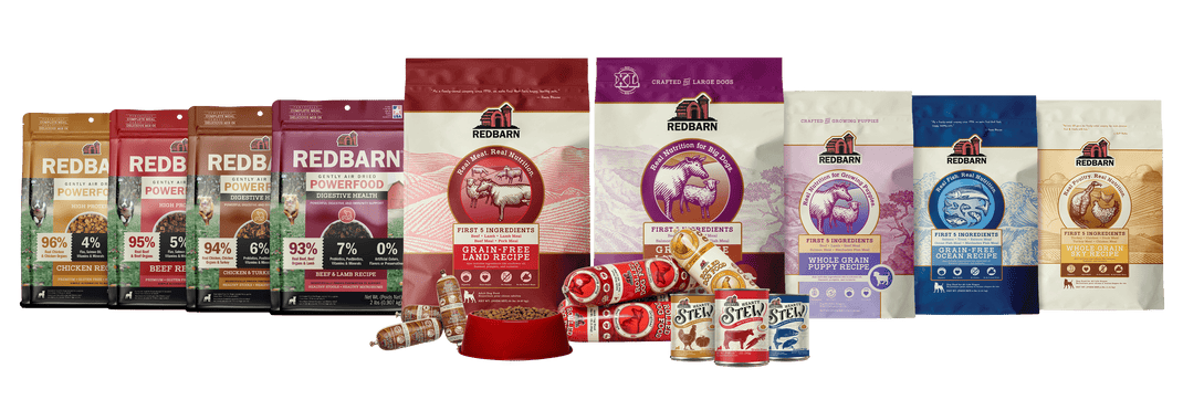 Redbarn Naturals Rolled Food for Dogs | Grain and Grain-Free